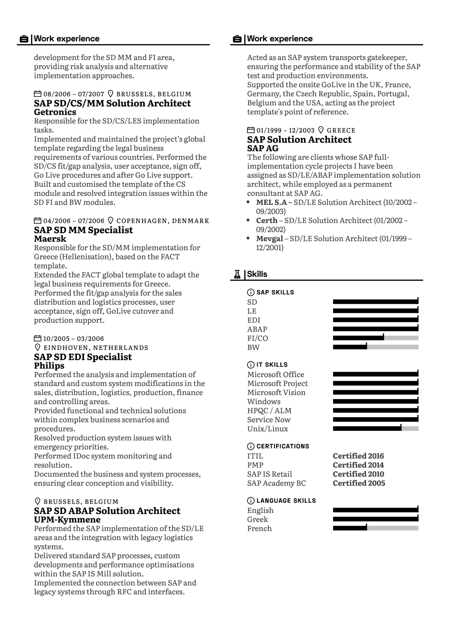 Project Manager Resume Sample | Kickresume
